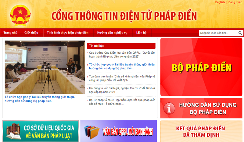 Đẩy mạnh thông tin tuyên truyền việc sử dụng, khai thác Bộ Pháp điển ...